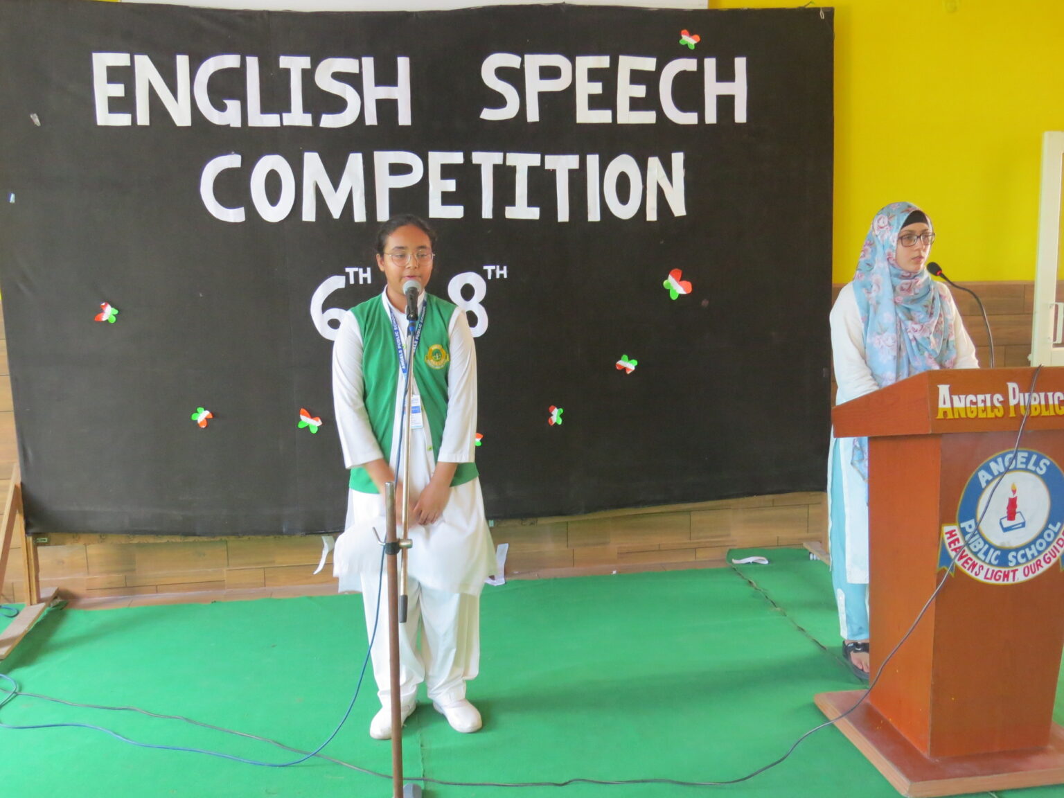 English Speech Competition : Angles Public School – Angels Public School